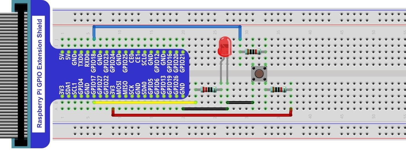 2. Chapter Button and leds — fnk0020-docs v1.0.0 documentation