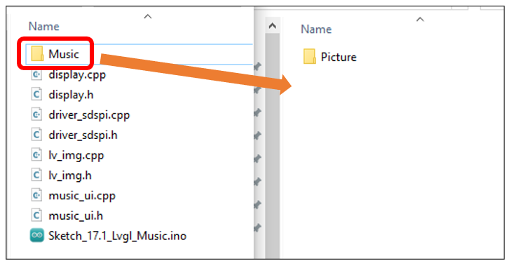 Chapter 17 LVGL Music — fnk0103-docs v1.0.0 documentation